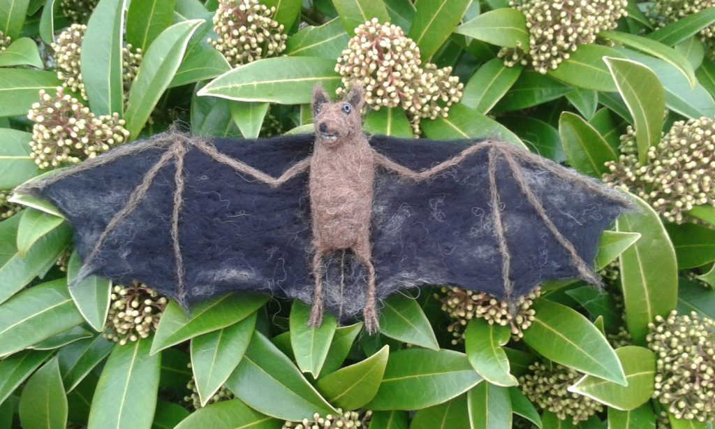 Bat Needle Felt Kit British Wool – wulydermy